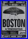 BOSTON + trickster original silkscreen concert poster’79 BELGIUM ...