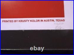 Rob Jones 2003 THE WHITE STRIPES Cleveland, OH S/N Concert Poster 148/ ...